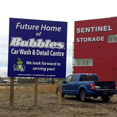 Development & Construction Signs