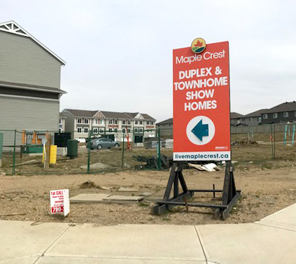 Development & Construction Signs